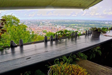 Anders auf dem Turmberg. Hofbistro mit Panorama - FOODHUNTER